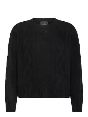 Peuterey Cable-knit Sweater - Black