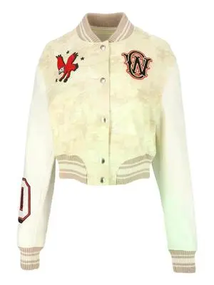 Off-White X Rita Ora Nyc Bomber Jacket - White