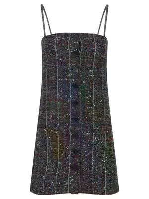 Missoni Button Mini Dress - Black