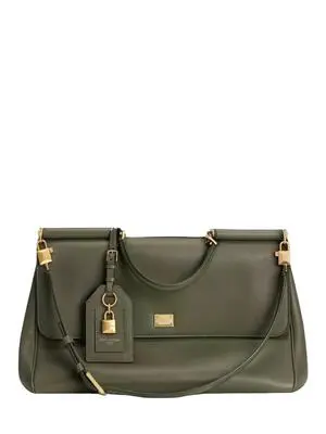 Dolce & Gabbana My Sicily Padlock Top-handle Tote Bag - Green