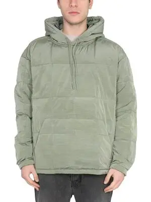 IENKI IENKI Quilted Hooded Jacket - Green