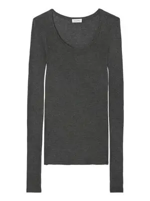 American Vintage Long-sleeve T-shirt - Grey