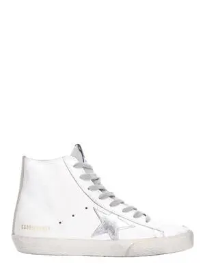 GOLDEN GOOSE Francy High Top Sneakers - White