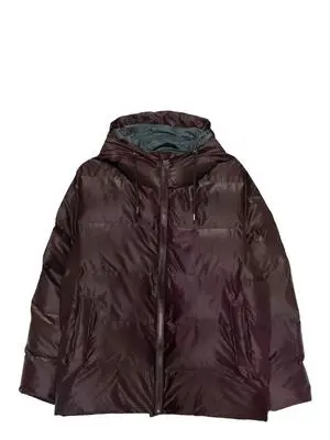 Rains Alta Hooded Jacket - Red