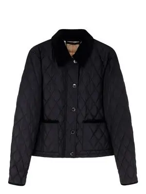 Burberry Quilted Jacket - Black