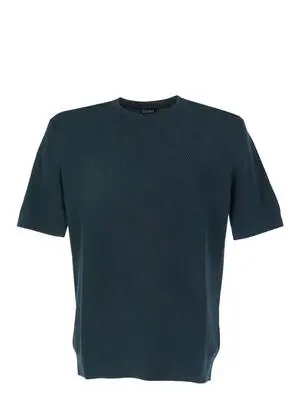 Zegna Short-sleeve T-shirt - Blue