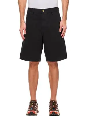 Carhartt Work In Progress Wide Shorts With Large Pockets - Black