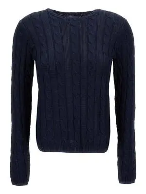 Ralph Lauren Ralph Lauren Cable Knit Pullover Sweater Blu