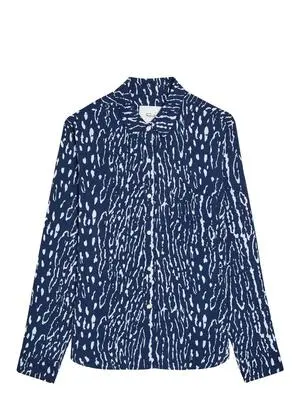 Rails Josephine Lynx Patterned Shirt - Blue