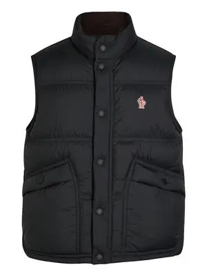 Moncler Padded Shell Gilet - Black