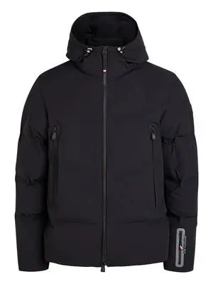 Moncler Angren Hooded Padded Ski Jacket - Black