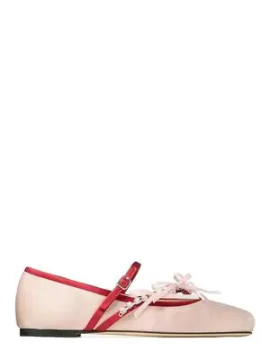 JIMMY CHOO Loli Ballerina Flats - Pink