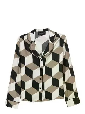 Cynthia Rowley The Illusion Shirt - Neutrals