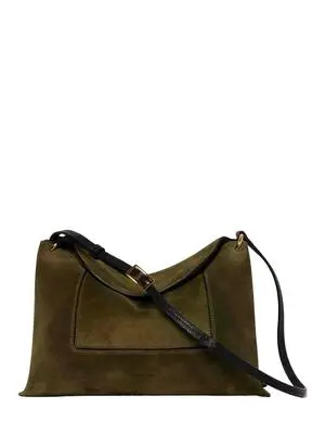 WANDLER Penelope Slouch Crossbody Bag - Green