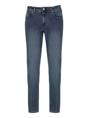 BRIGLIA 1949 Belt-loops Trousers - Blue