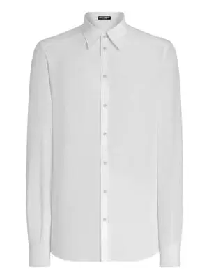 Dolce & Gabbana Buttoned Long-sleeve Shirt - White