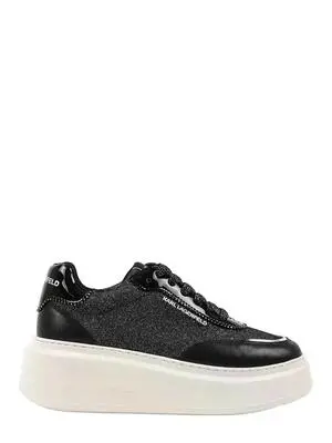 Karl Lagerfeld Anakapri Platform Lace-up Sneakers - Black