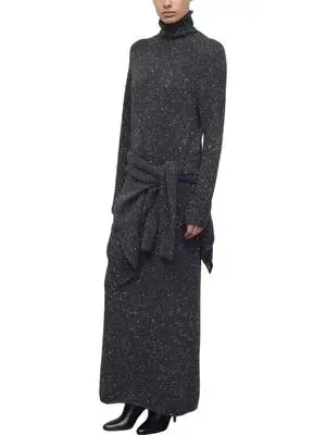 THE ROW Melani Cashmere Sweater Dress - Grey