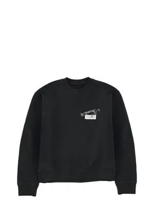 MAISON MARGIELA Sweatshirt With Logo - Black
