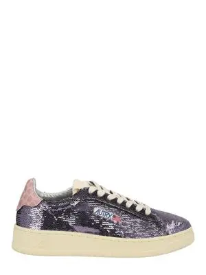 AUTRY Dallas Low Sparkling Sneakers - Purple
