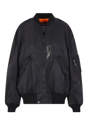 Junya Watanabe Oversized Padded Bomber Jacket - Black X Black