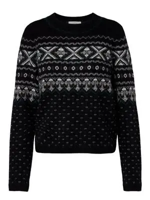 VINCE Fair Isle Cashmere Sweater