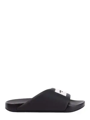 Givenchy Logo Slides - Black