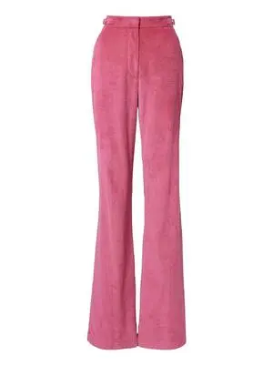Gabriela Hearst Vesta Cotton Corduroy Flared Pants - Pink