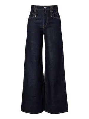 Isabel Marant Lemony Wide-leg Jeans - Blue
