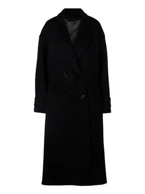 Isabel Marant Étoile Winry Wool And Cashmere Coat Black