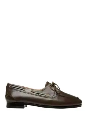 Bally Leather Derby Shoes - Brown