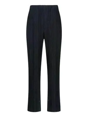 Issey Miyake Pleated Trousers - Black