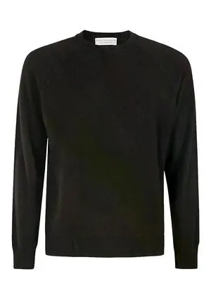FILIPPO DE LAURENTIIS Raglan-Sleeve Sweater Brown