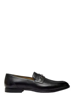 Bally Leather Loafers - Black