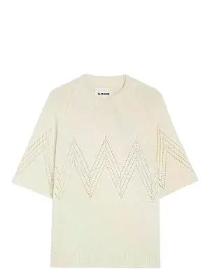 JIL SANDER Round-neck T-shirt - Neutrals
