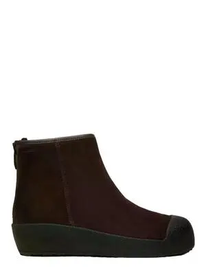 Bally Curling Boots - Brown