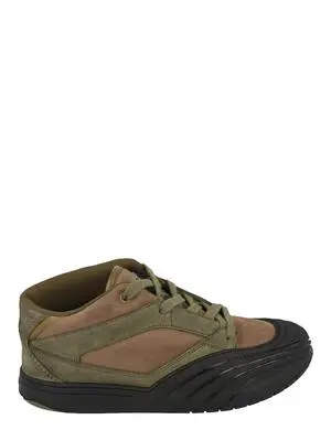 Givenchy Mid-top Suede Sneakers - Green