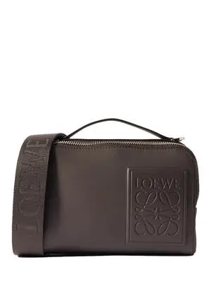 Loewe Camera Mini Leather Messenger Bag - Brown