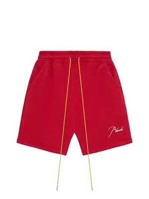 Rhude Sweatshort - Red