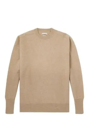 KAPTAIN SUNSHINE Brushed Cashmere Sweater - Neutrals