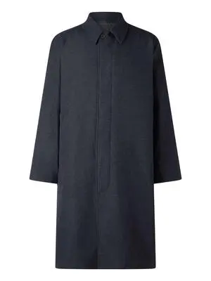 KAPTAIN SUNSHINE Walker Wool Coat Navy