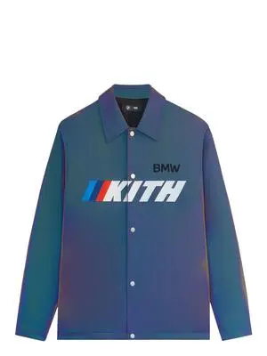 Kith X Bmw Kieran Coaches Jacket - Purple