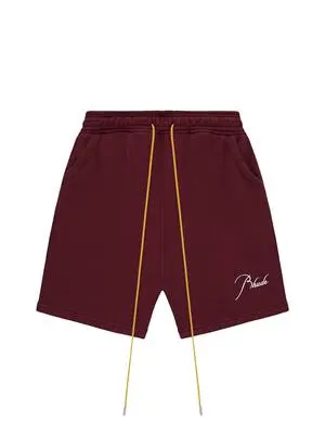 Rhude Sweatshort - Red