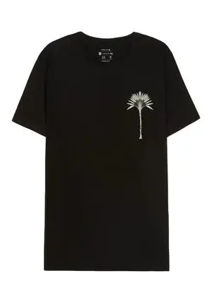 OSKLEN Palm Tree-print T-shirt - Black