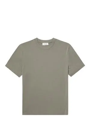 FRAME Supima Cotton-jersey T-shirt - Green