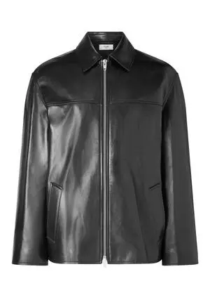 Celine Leather Jacket - Black