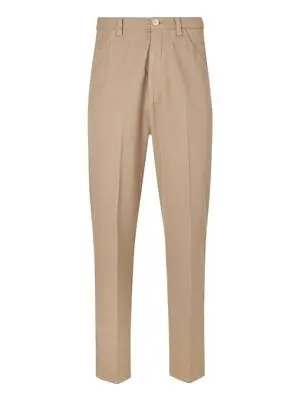 Brunello Cucinelli Brunello Cucinelli - Straight-Leg Cotton Chinos - Men - Neutrals  Beige