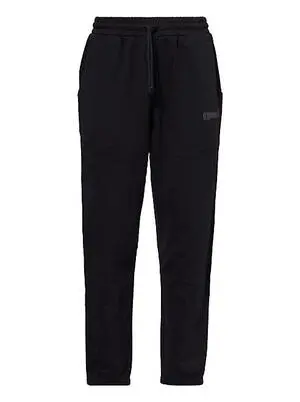 GYMSHARK Olde English Logo-print Cotton-blend Jogging Bottoms - Gs Black