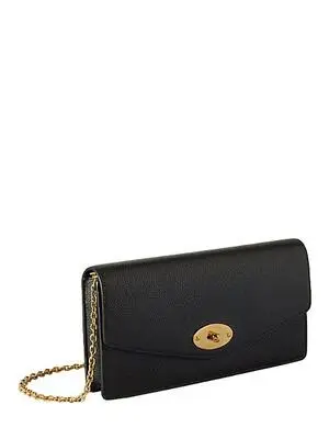 Mulberry Darley Leather Clutch - Black