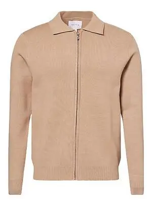 RAITH Relaxed-fit Knitted Cardigan - Sand